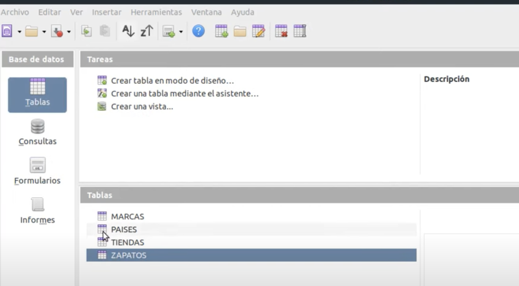 Implementación de Bases de Datos en LibreOffice » TIC en el Aula
